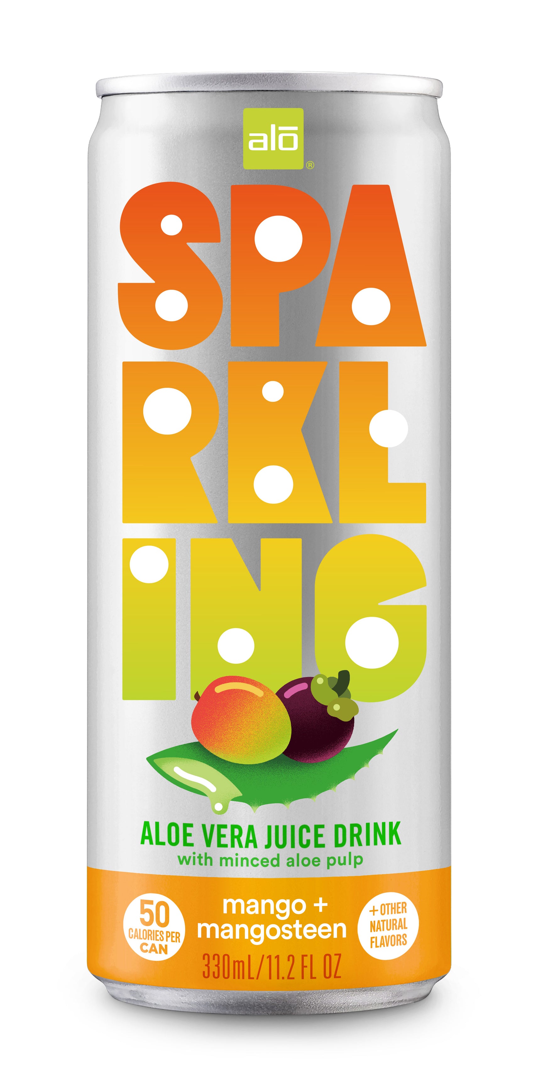 ALO Sparkling Mango & Mangosteen Carbonated Aloe Vera Juice Drink | 33 ...
